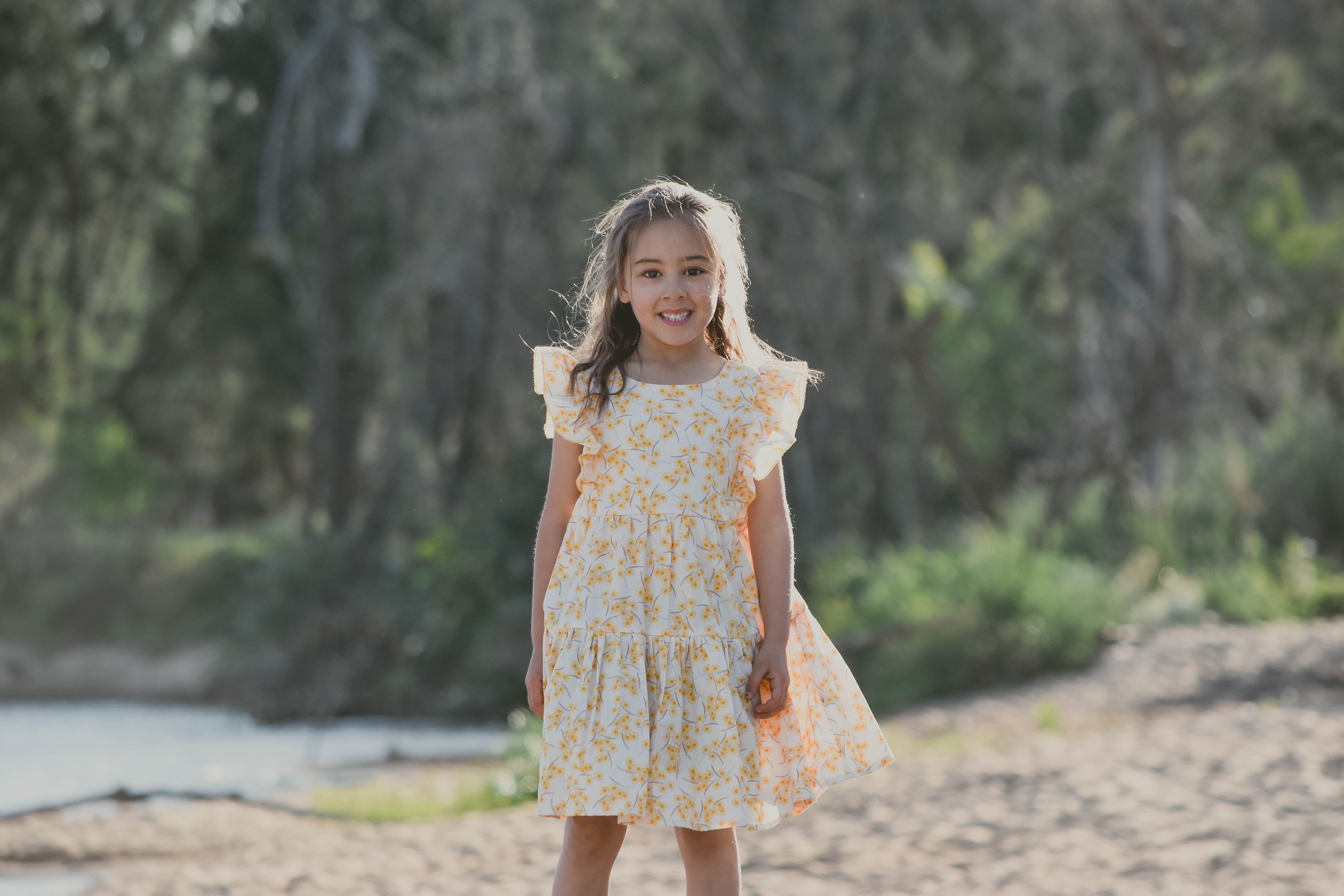 Ida Dress in Wattle – ArchieBee