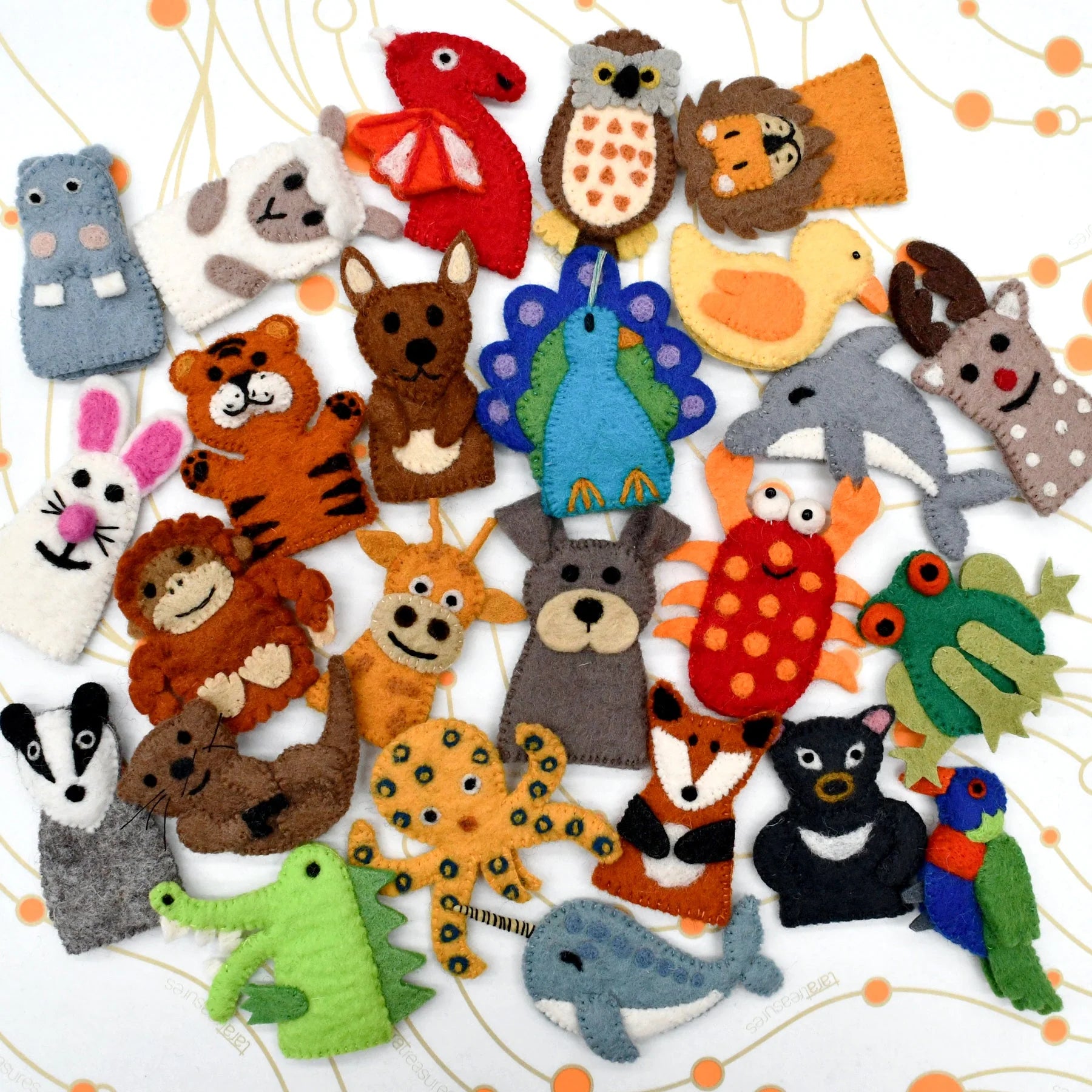 Finger Puppets – Build Your Own Collection – ArchieBee